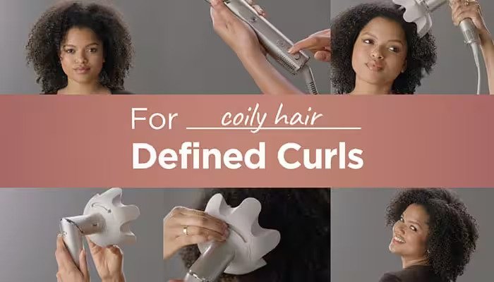 Curl-Defining Diffuser Tutorial | Defined Curls for Coily Hair – Shark ...