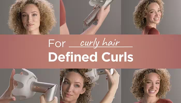 Curl-Defining Diffuser Tutorial | Defined Curls for Curly Hair – Shark ...